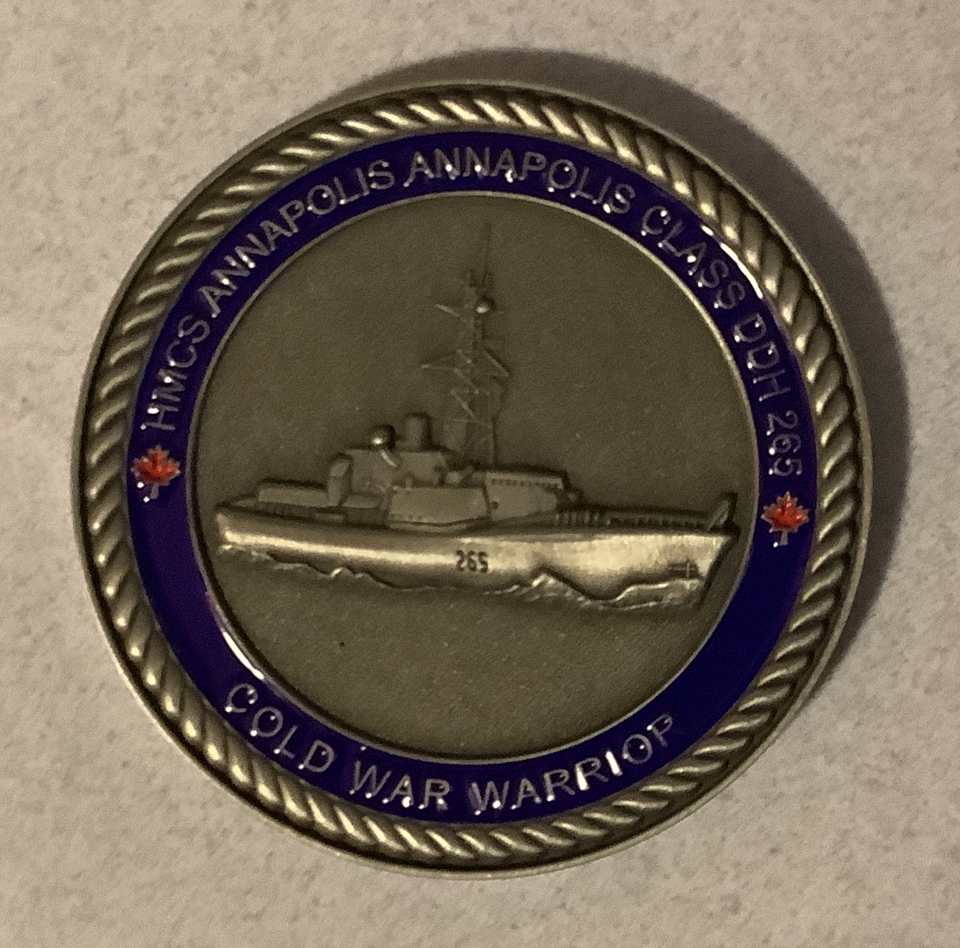 HMCS Annapolis Coin #RB3057 | Veterans UN-Nato Nova Scotia